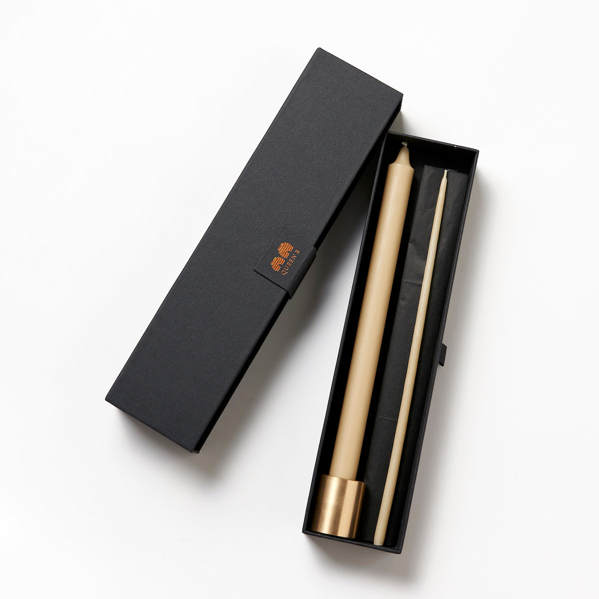 Black Label - 3-in-1 Trinity Candle Holder (Brass) | Beeswax Candles ...